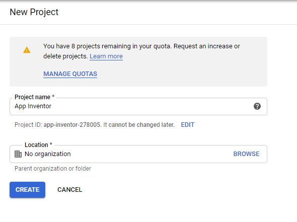 Google Sheets API Setup